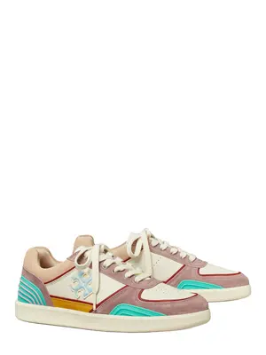 Tory Burch Tory Burch Clover Court Sneakers Ivory / Cipria / Sea Bubble