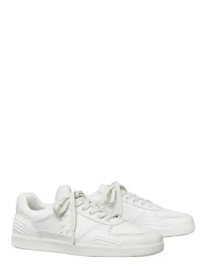Tory Burch Tory Burch Clover Court Sneakers Titanium White