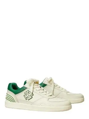 Tory Burch Tory Burch Clover Court Sneakers Titanium White/green Ph