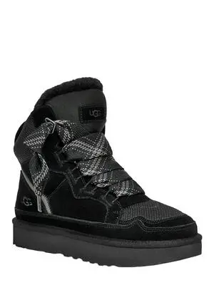 UGG UGG(r) Highmel Lace-Up Boots Black