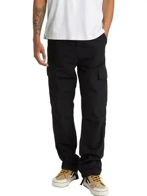 Carhartt Work In Progress Cotton Ripstop Cargo Pants - Black