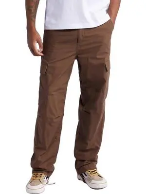 Carhartt Work In Progress Carhartt Work In Progress Cotton Ripstop Cargo Pants Chocolate Rinsed