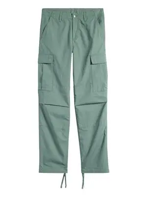 Carhartt Work In Progress Carhartt Work In Progress Cotton Ripstop Cargo Pants Duck Green Rinsed