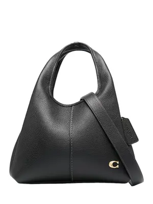 COACH® Pebbled-leather Tote Bag - Black