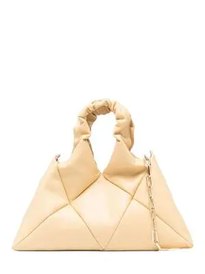 RECO Reco Didi Quilted Leather Tote Bag Yellow