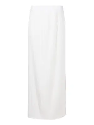 NERIAGE Neriage Pleated Maxi Skirt