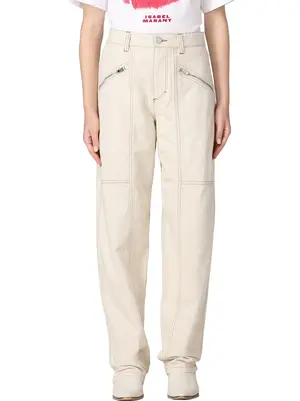 Isabel Marant Denim Jeans - Beige