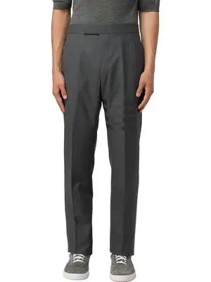 Thom Browne Straight Leg Pants - Charcoal