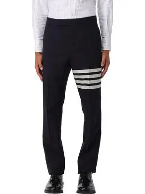 Thom Browne Straight Leg Pants - Navy