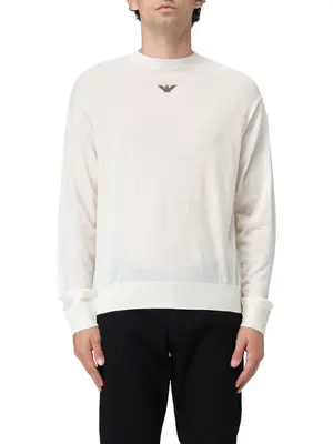 Emporio Armani Emporio Armani Wool Sweater Yellow Cream