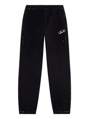 DIESEL® P-marky-pock Cotton Track Pants - Black