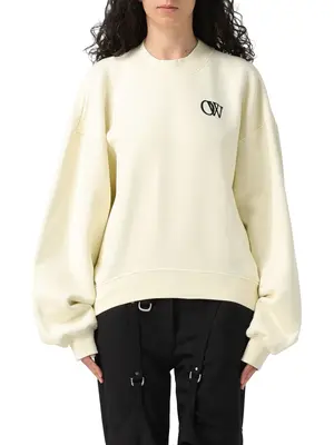 Off-White Off-White Sweatshirt With Embroidered Logo Black 1