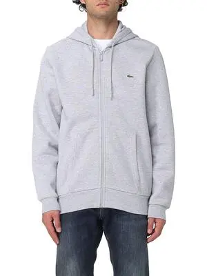 Lacoste Lacoste Full Zip Hoodie Grey
