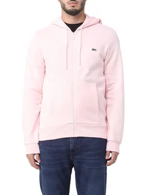 Lacoste Lacoste Full Zip Hoodie Pink