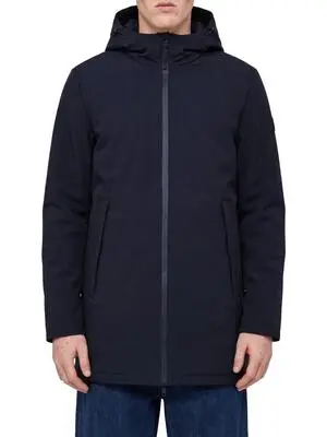 PEOPLE OF SHIBUYA Knee-length Technical Fabric Parka With Primaloft® Padding