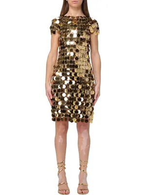 Rabanne Dress - Gold