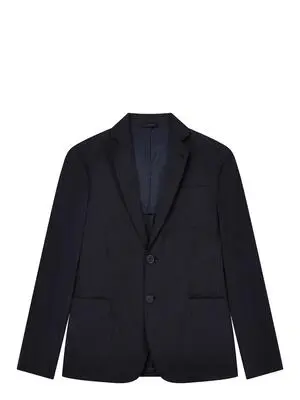 Giorgio Armani Upton Line Single-breasted Jacket - Blue