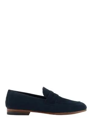 Giorgio Armani Suede Loafers - Blue