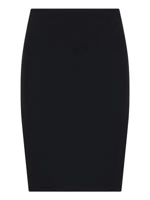 Giorgio Armani Silk Cady Pencil Skirt - Navy Blue