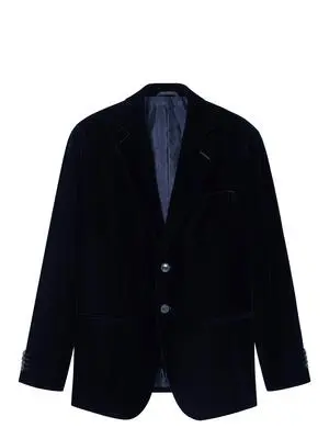 Giorgio Armani Icon George Line Single-breasted Jacket - Navy Blue