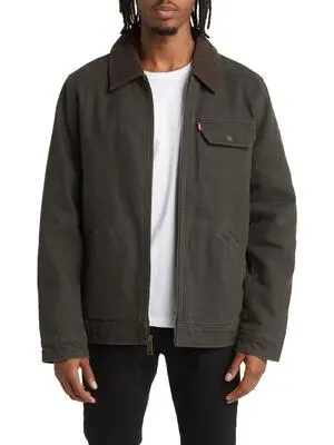 LEVI'S Corduroy Collar Workwear Jacket - Olive