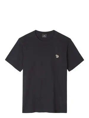Paul Smith Cotton Zebra Logo T-shirt - Blue