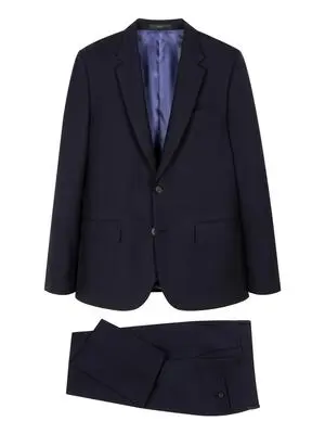 Paul Smith The Soho Tailored-fit Wool 'a Suit To Travel - Blue