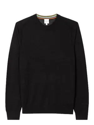 Paul Smith Merino Wool Sweater - Black