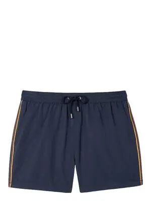 PAUL SMITH Swim Shorts With Striped Trim