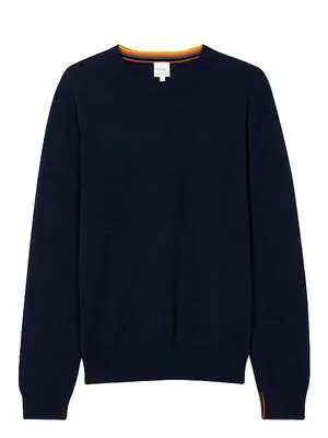 Paul Smith Cashmere Crew Neck Sweater - Blue