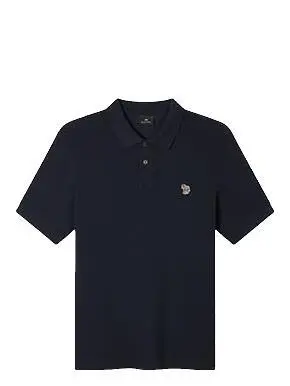 Paul Smith Cotton-piqué Zebra Logo Polo Shirt - Blue