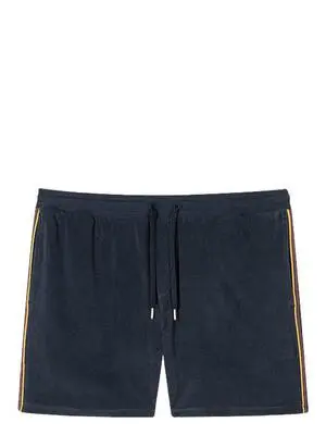 Paul Smith Towelling Lounge Shorts - Blue