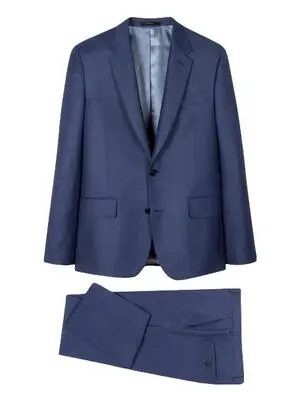 Paul Smith The Soho Tailored-fit Birdseye Wool Suit - Blue