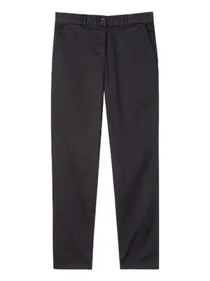 Paul Smith Stretch-cotton Slim-fit Chinos - Black