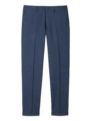 PAUL SMITH Slim-Fit Wool Nep Trousers