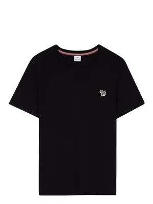 Paul Smith Zebra Logo Cotton T-shirt - Black
