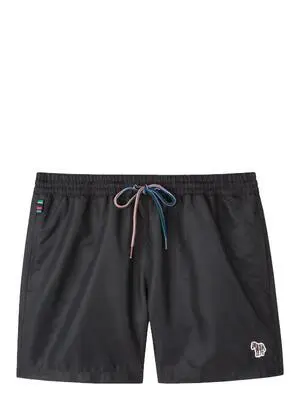 Paul Smith Zebra Logo Swim Shorts - Black