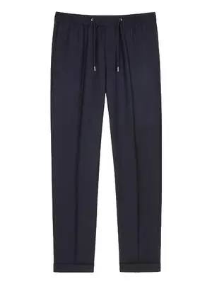 Paul Smith Slim-fit Wool Pants - Blue