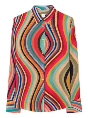 Paul Smith Silk Shirt - Multicolour