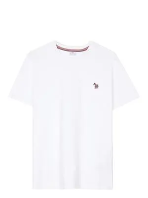 Paul Smith Zebra Logo Cotton T-shirt - White