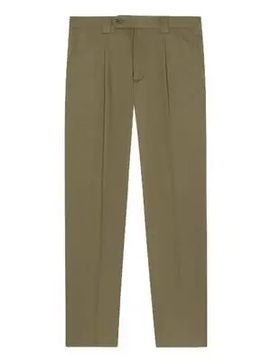 Paul Smith Stretch-cotton Twill Trousers - Green