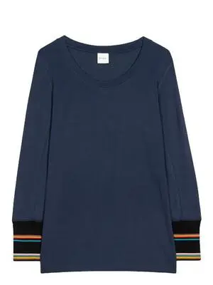 Paul Smith Signature Stripe Long-sleeve Top - Blue