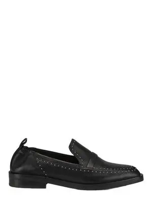 3.1 Phillip Lim Alexa Soft Studded Leather Penny Loafers - Black