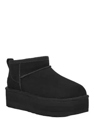 UGG Classic Ultra Mini Platform Boot - Black