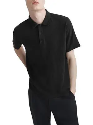 Rag & Bone Classic Flame Polo - Black