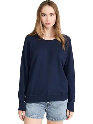 The Great. The College Sweatshirt - True Navy