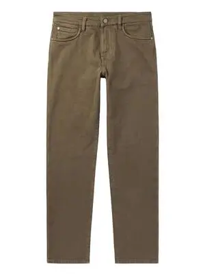 Loro Piana Quarona Slim-fit Trousers - Green