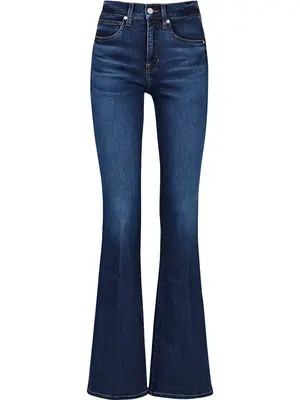 Veronica Beard Beverly Flared-leg Jeans - Denim