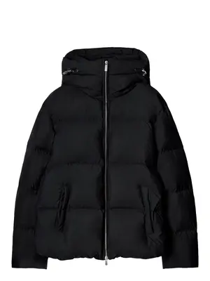Off-White Zip-fastening Padded Jacket - Black