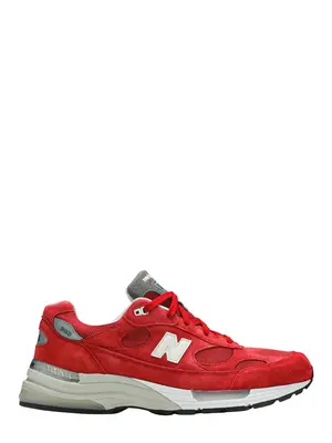 NEW BALANCE New Balance Kith X 992 Made In USA 'Kithmas Collection - Team Red' Red
